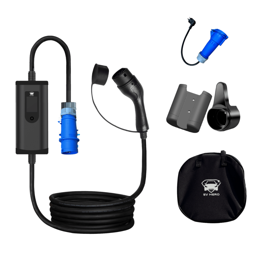 EV Portable 2in1 Charger 7kW - EV HERO